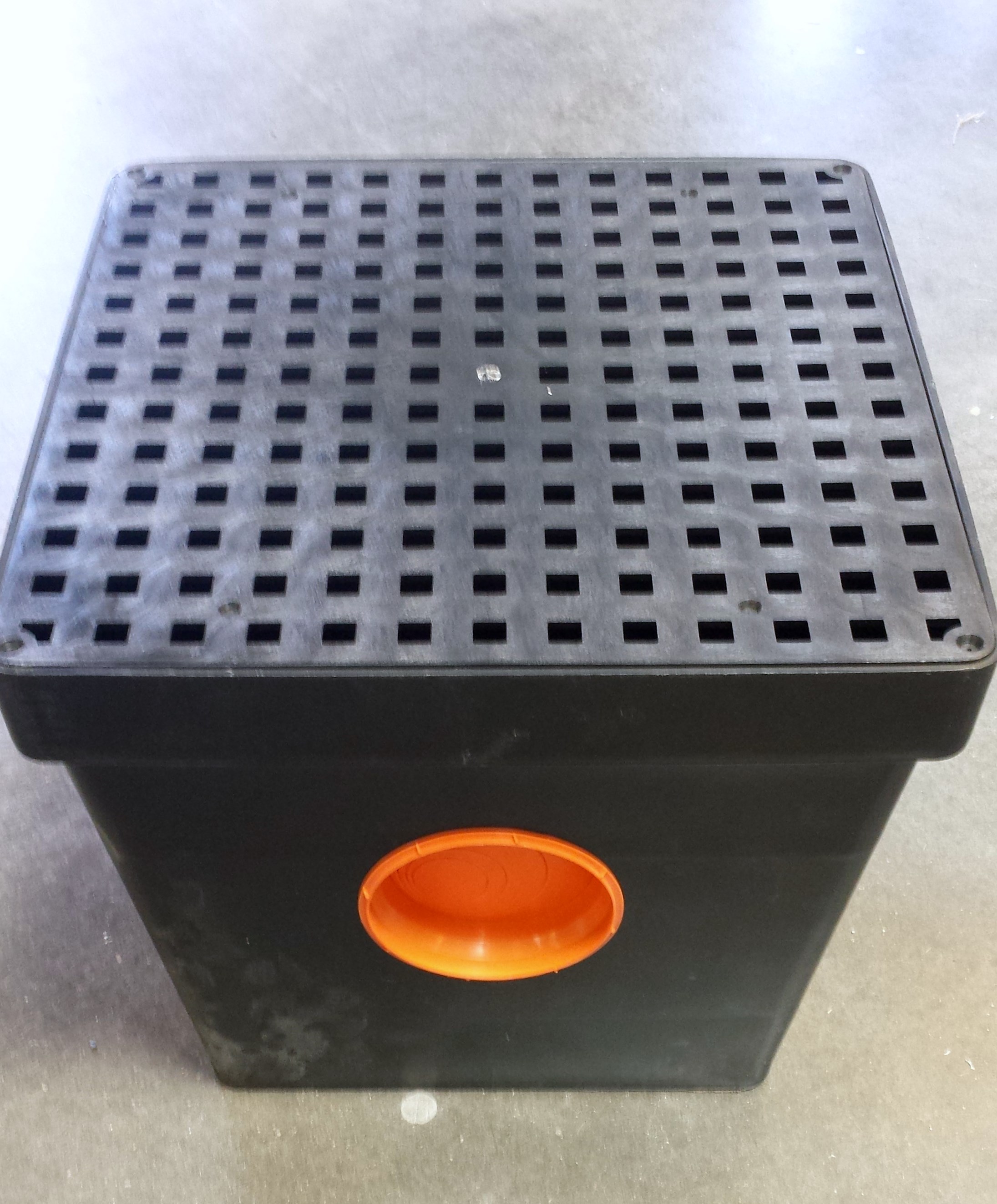 16" x 16" Box Drain - 4" or 6" PVC Connection - Rain Deck